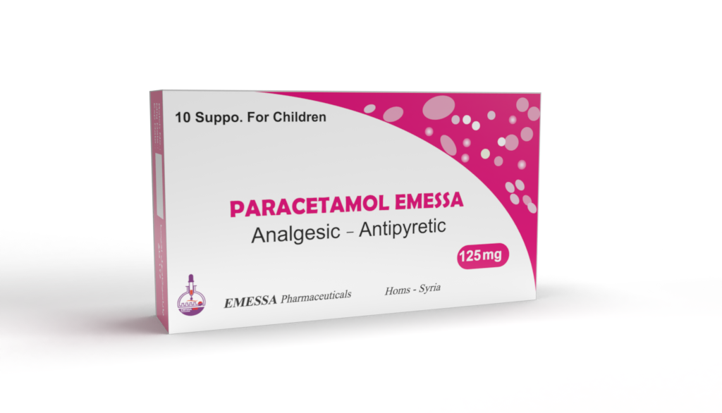PARACETAMOL 125 mg – Emessa Pharmaceuticals